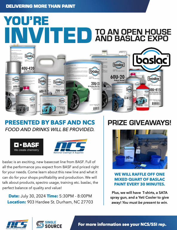 baslac Expo Durham - National Coatings & Supplies | Single Source, Inc.